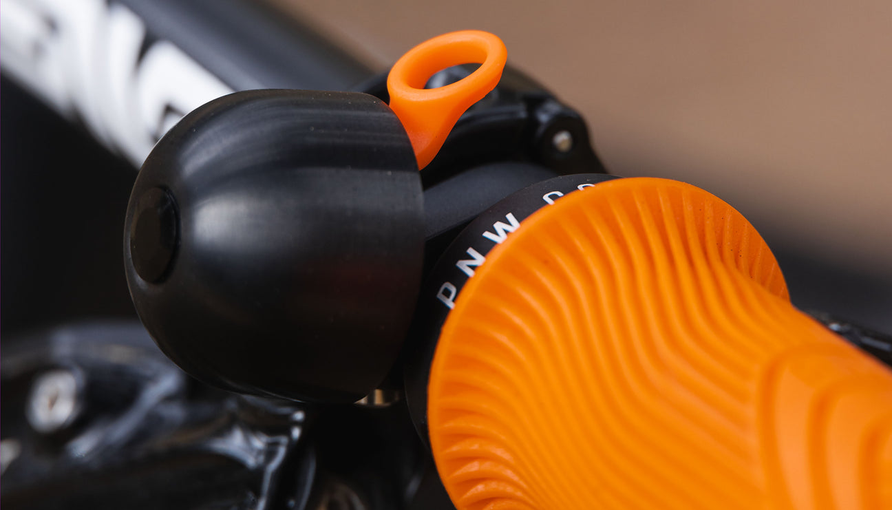 Spurcycle 22.2 Compact Bell - BLK+ORG