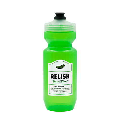 Relish Your Ride Water Bottle – Spurcycle